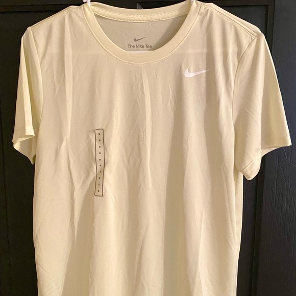 Nike | Shirts | Nike Butter Yellow Tshirt | Poshmark